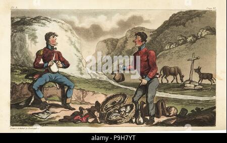 Ensign Johnny Newcome and his Subaltern on half rations after the ...