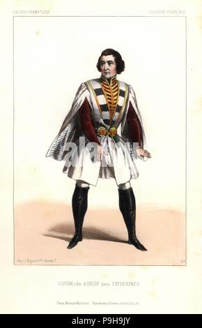 Jean-Baptiste Guyon or Georges Guyon as Orlof in Catherine II by ...
