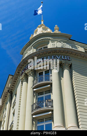 Bellevue town sign Stock Photo - Alamy