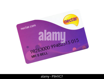 Nectar loyalty card Stock Photo - Alamy