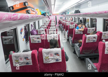 Hello Kitty,cat,design,Taroko,Express,train,livery,Eva Air,sponsored ...