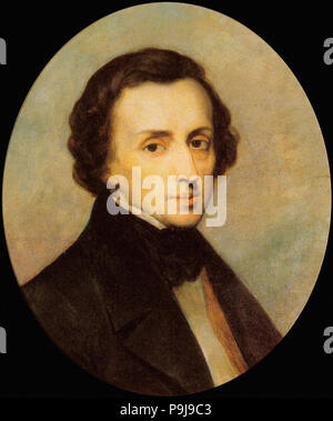 Ary Scheffer - Portrait of Frédéric Chopin Stock Photo - Alamy
