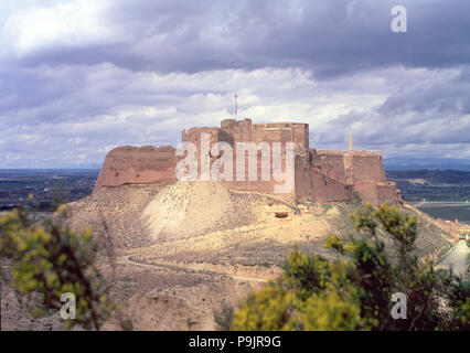 Spain Huesca templar castle of Monzon Stock Photo: 1392337 - Alamy