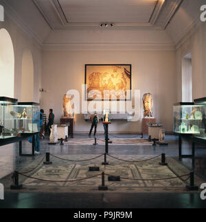 Interior of National Archaeological Museum - Madrid, Spain Stock Photo ...