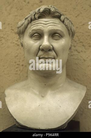 Gnaeus Pompeius Magnus, 106 - 48 BC. Bust of Pompey the Great, Military ...