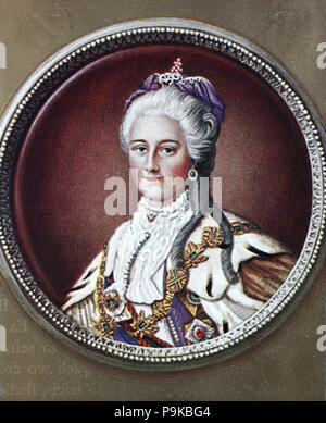 Empress Catherine II of Russia, known as Catherine the Great, 1729 ...
