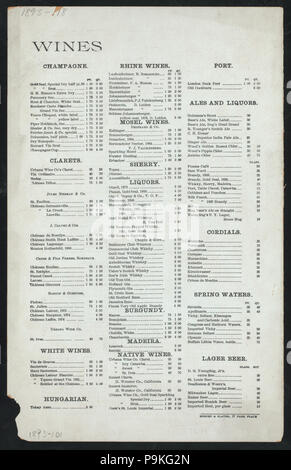 367 DAILY MENU (held by) HILDRETH & ALLEN (at) METROPOLITAN HOTEL ...