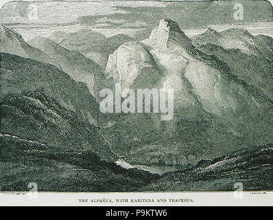 The Alphëus, with Karitena and Trapezus - Wordsworth Christopher - 1882 ...