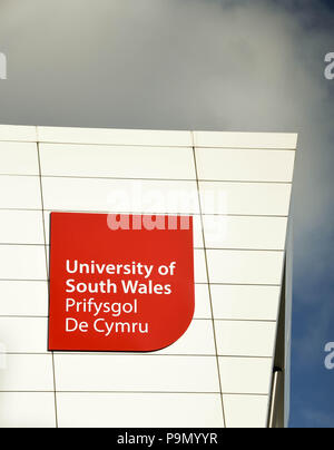 Atrium Campus of the University of South Wales at Cardiff, Wales, UK ...