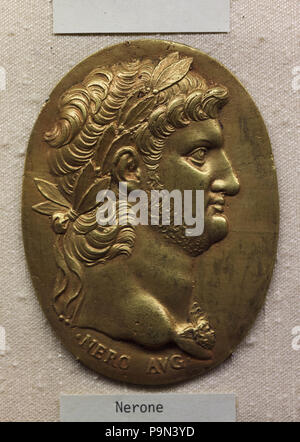 Nero, Roman emperor Stock Photo - Alamy