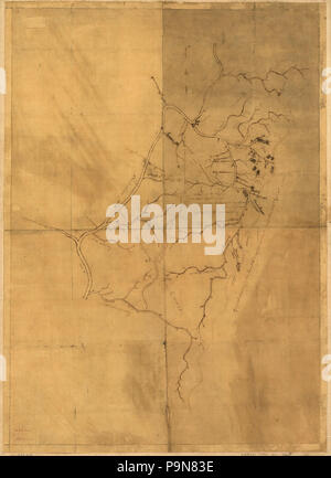 A map of the land abt. Red Stone and Fort Pitt, 1780 by Washington ...