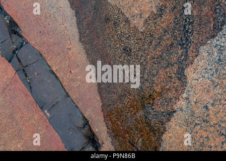 Diabase, igneous rock Stock Photo - Alamy