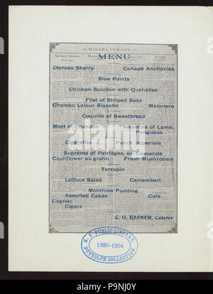 23RD ANNIVERSARY DINNER (held by) HILLEL LITERARY ASSOCIATION (at ...