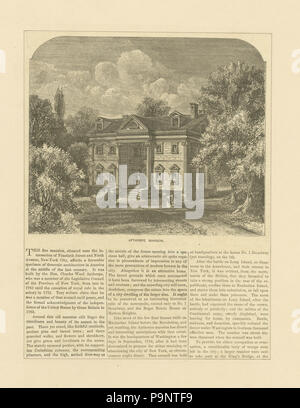 Apthorpe mansion (NYPL b13512822 422044 Stock Photo - Alamy