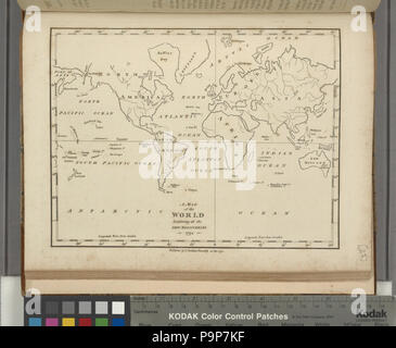 A map of the world, exhibiting all the new discoveries, 1794. Morse ...