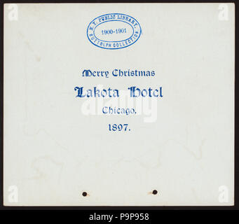 310 CHRISTMAS DINNER (held by) HOTEL NORTH (at) "AUGUSTA, ME" (HOTEL ...