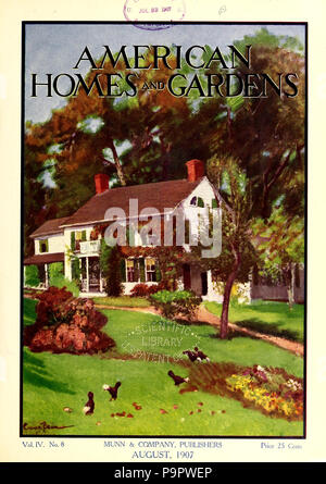 The 1907 publication 'American Homes and Gardens' explores ...