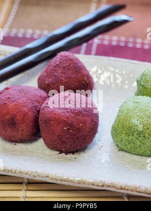 Asian food gyeongdan, rice ball cake Stock Photo - Alamy