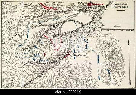 Battle of Contreras Stock Photo - Alamy