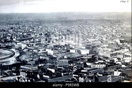 Aerial view of Bellingham, WA Stock Photo - Alamy
