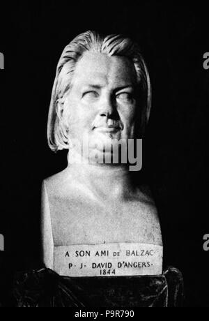 Bust of Balzac Stock Photo - Alamy