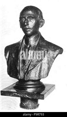 Bust of Madison Cawein Stock Photo - Alamy