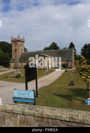 Parish Church Dirleton East Lothian Scotland July 2018 Stock Photo - Alamy