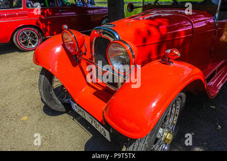 Aero 500, 1931 Single door two-seat roadster, Vintage car run, Czechoslovak product, 1930s ...