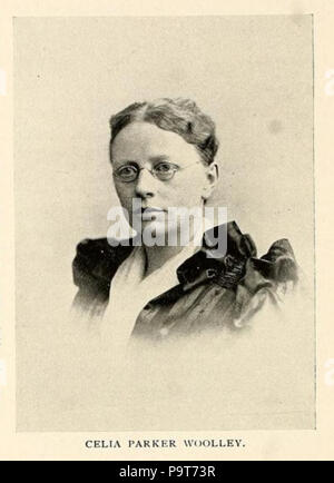 Celia Parker Woolley from American Women, 1897 Stock Photo - Alamy