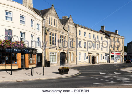 Market Place, Melksham, Wiltshire, England, United Kingdom Stock Photo ...