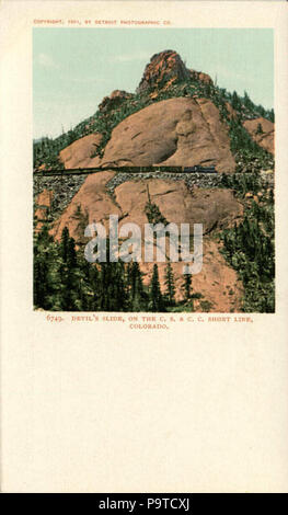 The Devil's Slide, Colorado Stock Photo - Alamy