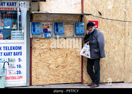 Public Phones Istanbul Turkey Stock Photo - Alamy