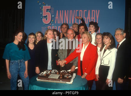 Susan Flannery, Lee Phillip Bell and Bradley Bell during Guinness World ...