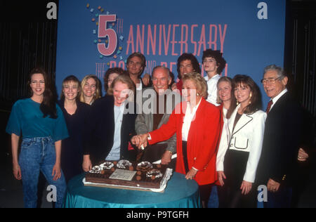 Susan Flannery, Ronn Moss, Lee Phillip Bell and Bradley Bell during ...