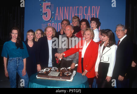 Susan Flannery, Lee Phillip Bell and Bradley Bell during Guinness World ...