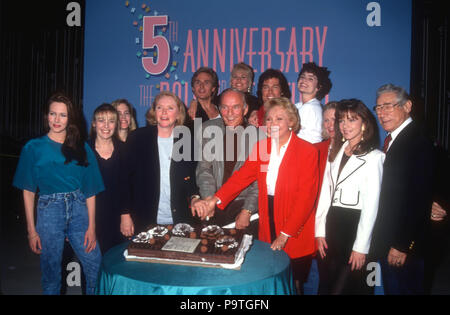 Susan Flannery, Lee Phillip Bell and Bradley Bell during Guinness World ...