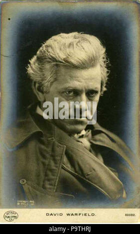 A portrait of David Warfield, an American actor known for his ...