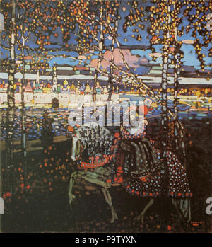 Couple Riding by Wassily Kandinsky Stock Photo - Alamy