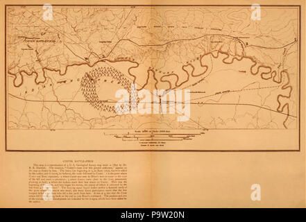 Custer's route over Little Bighorn battlefield Stock Photo - Alamy