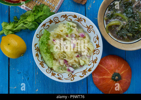 Alu Pitika, Mashed Potato in Mustard Oil , Assamese cuisine South-East ...