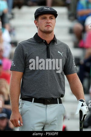 USA's Bryson DeChambeau during a press conference ahead of The 153rd ...