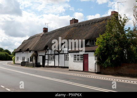 The A423 road at Marton village, Warwickshire, England, UK Stock Photo ...