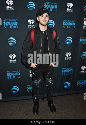 Andrew Bazzi, singer/songwriter of US, performs onstage during the Q102 ...