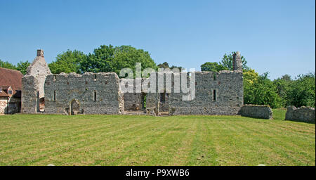 Wickham Abbey Hampshire England Stock Photo - Alamy