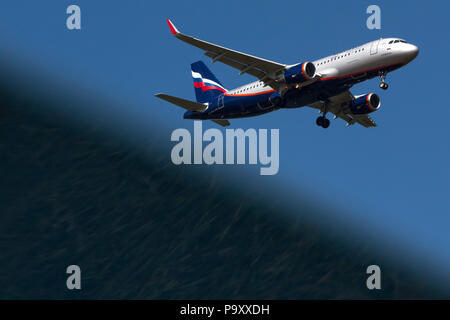 Airbus A320 sharklets Stock Photo - Alamy