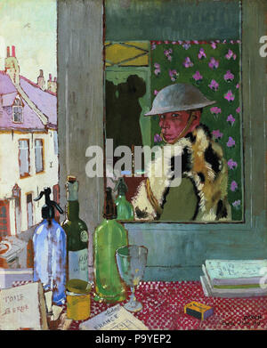 Ready to Start. Self-Portrait. William Orpen. 1917 Stock Photo - Alamy