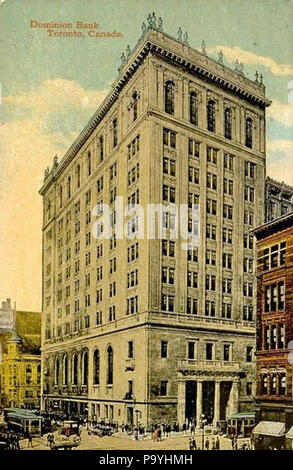 Corner of King and Yonge Streets, Toronto, Canada, circa 1900 Stock ...