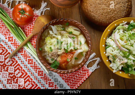 Polish Kapusta , Polish Cabbage Soup, Traditional assorted Poland ...