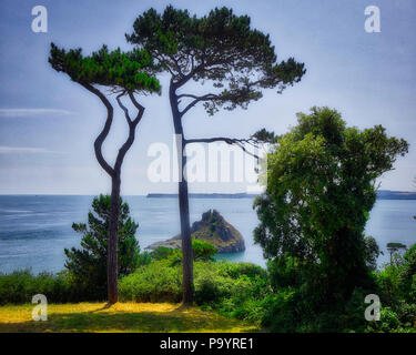 thatcher rock torquay south devon on the english riviera,,Tor Bay Stock ...