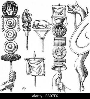 Legion Standards, Ancient Roman Warfare Stock Photo - Alamy